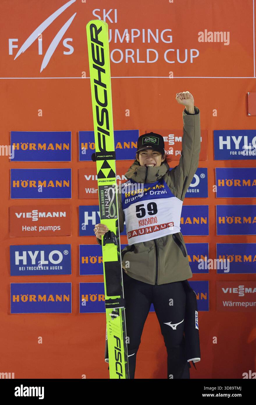 NIKAIDO Ren of Japan reacts during ski jumping men individual HS142 ...