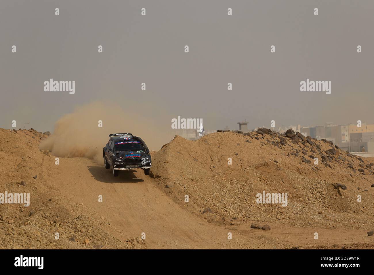 Drive Gus Greensmith And Co-Driver Jonas Andersson Of The Team Toksport ...