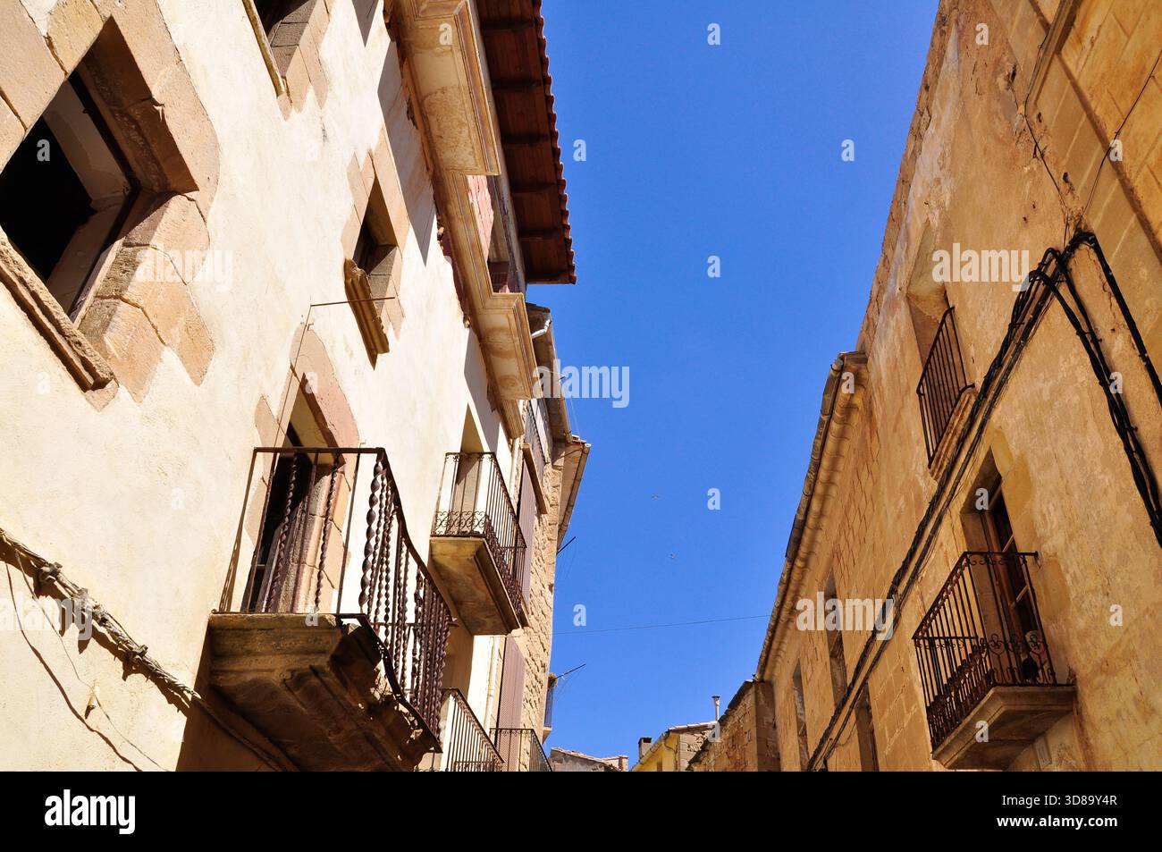Historic center Calaceite, Teruel, Aragon Community, Spain Stock Photo ...