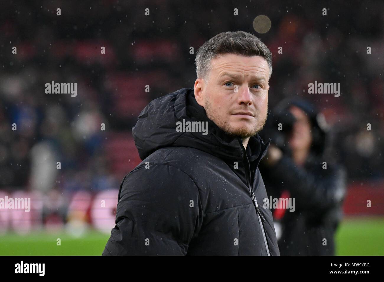 Middlesbrough manager Kim Hellberg during the Sky Bet Championship ...