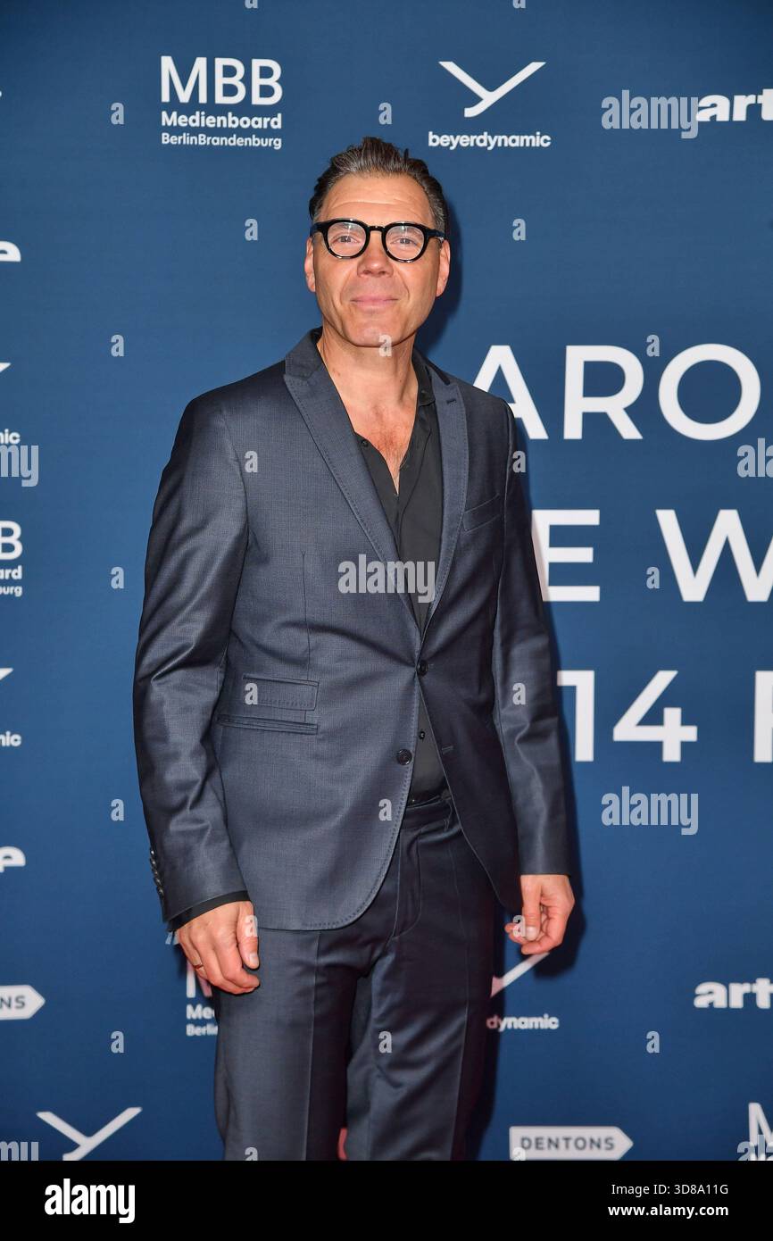 Max Hopp bei der Eröffnung des 20. Weltkinofestival in der ...