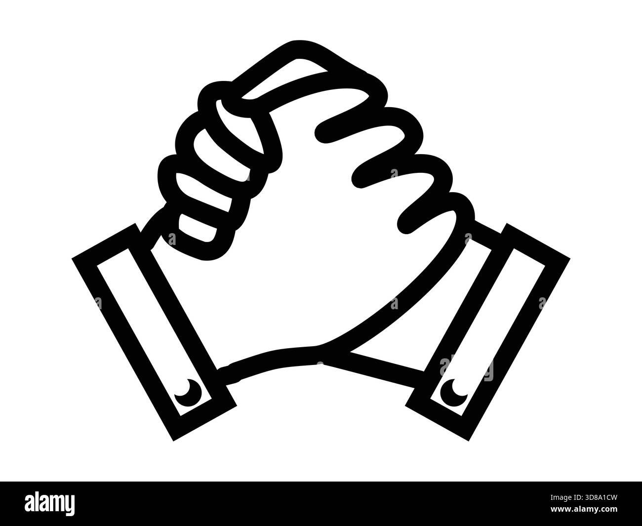 A detailed Soul Brother handshake icon symbolizing unity, trust, and ...