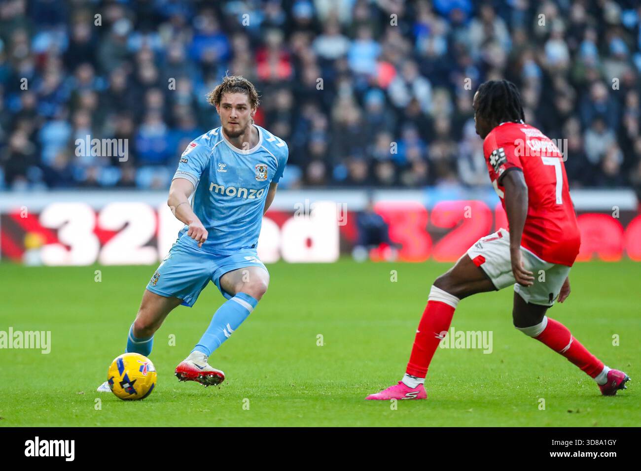 Jack Rudoni Of Coventry City in action during the Coventry City v ...