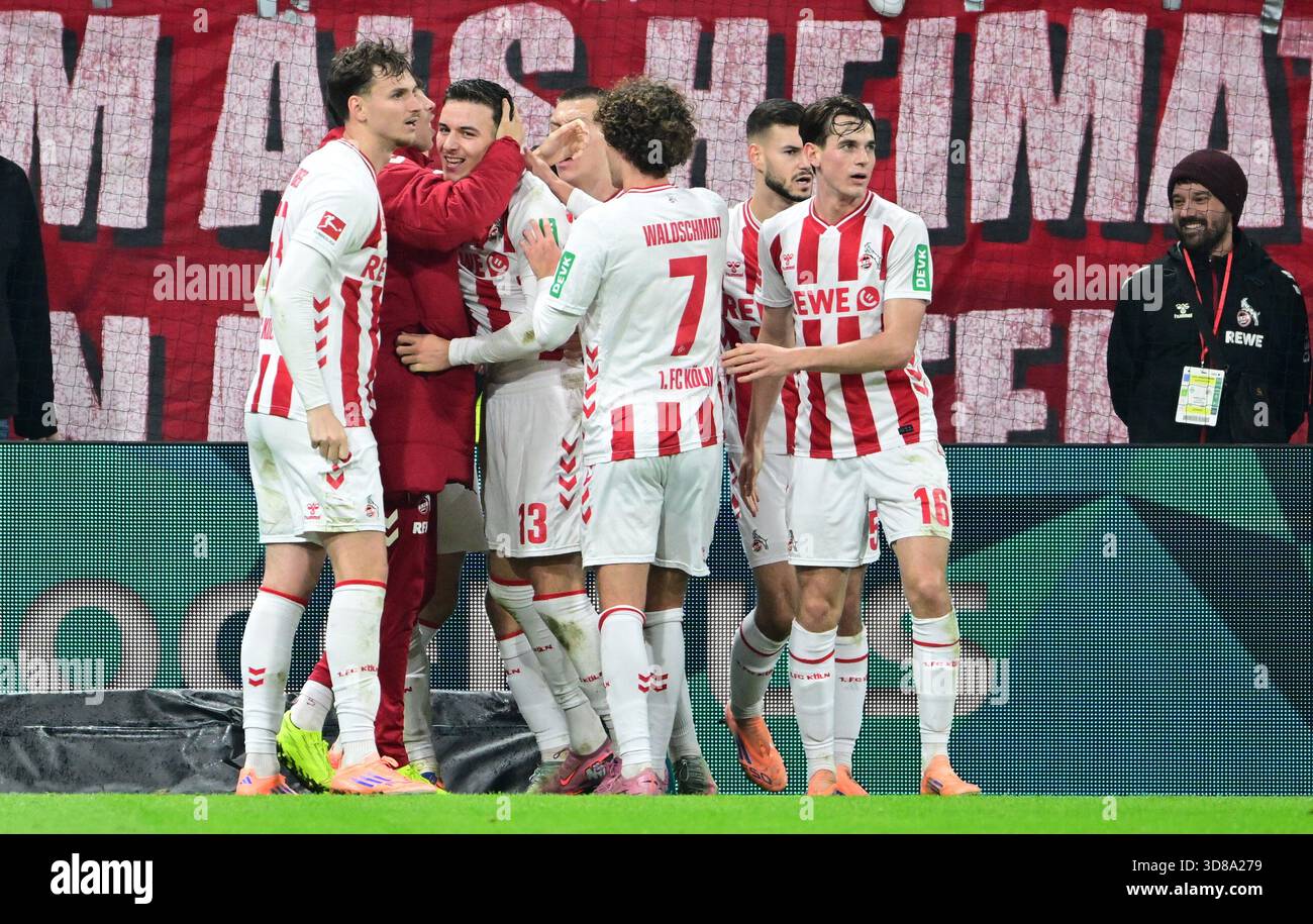 1:1 Goal, celebration, from the left Rav van den Berg, goal scorer Said ...