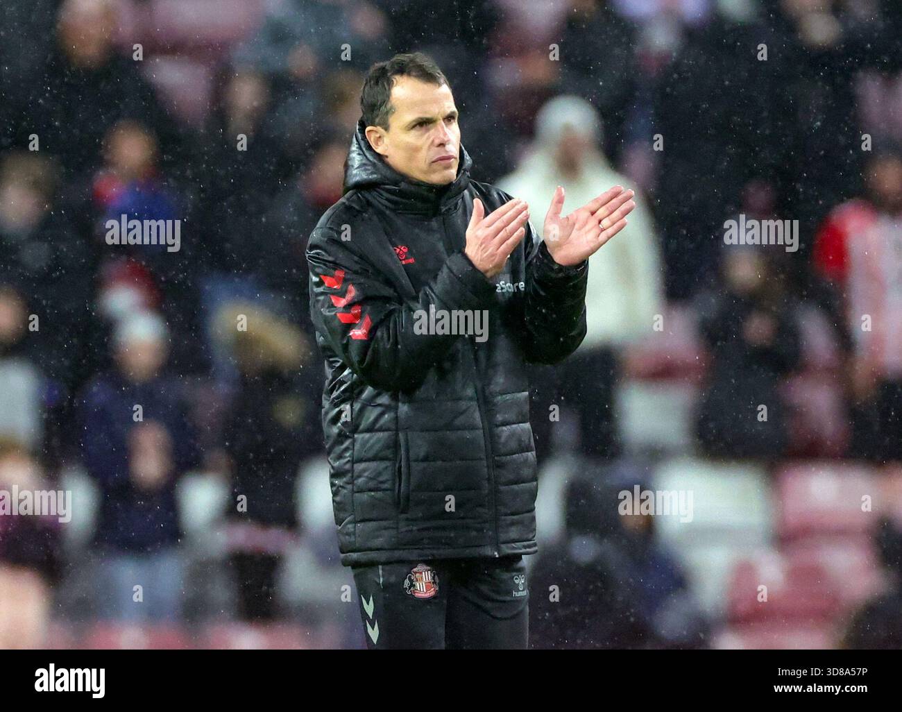 Sunderland manager Regis Le Bris after the Premier League match at the ...