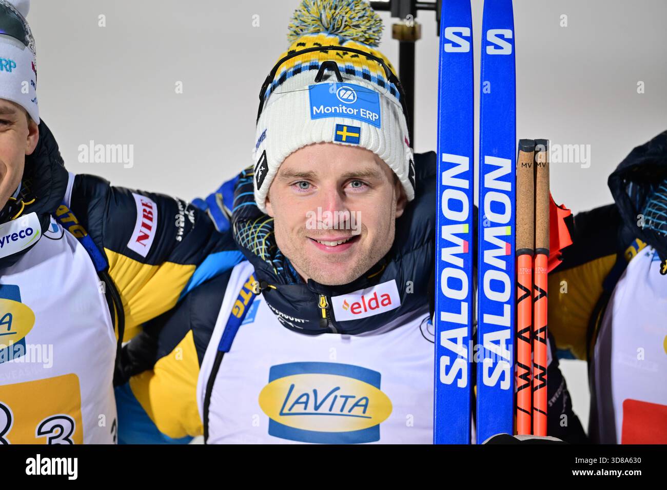 ÖSTERSUND, SWEDEN 20251129Sweden's Jesper Nelin after finishing in the ...