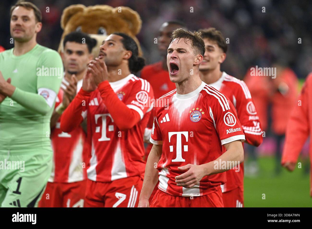 Final celebration Joshua KIMMICH (Bayern Munich), Celebration, Joy ...