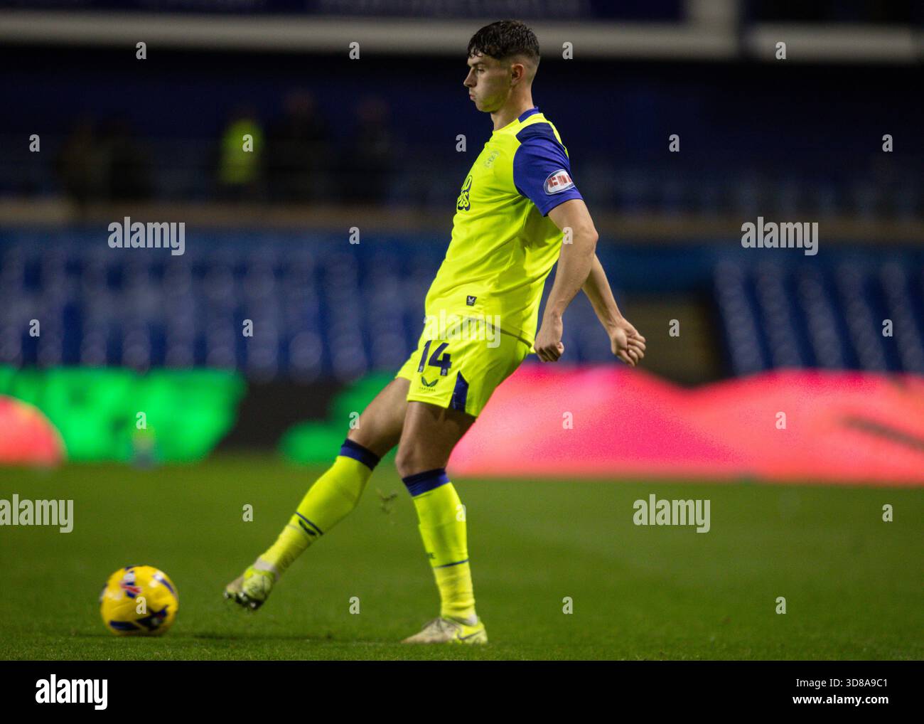 Jordan Storey of Preston North End passes the ball during the Sky Bet ...