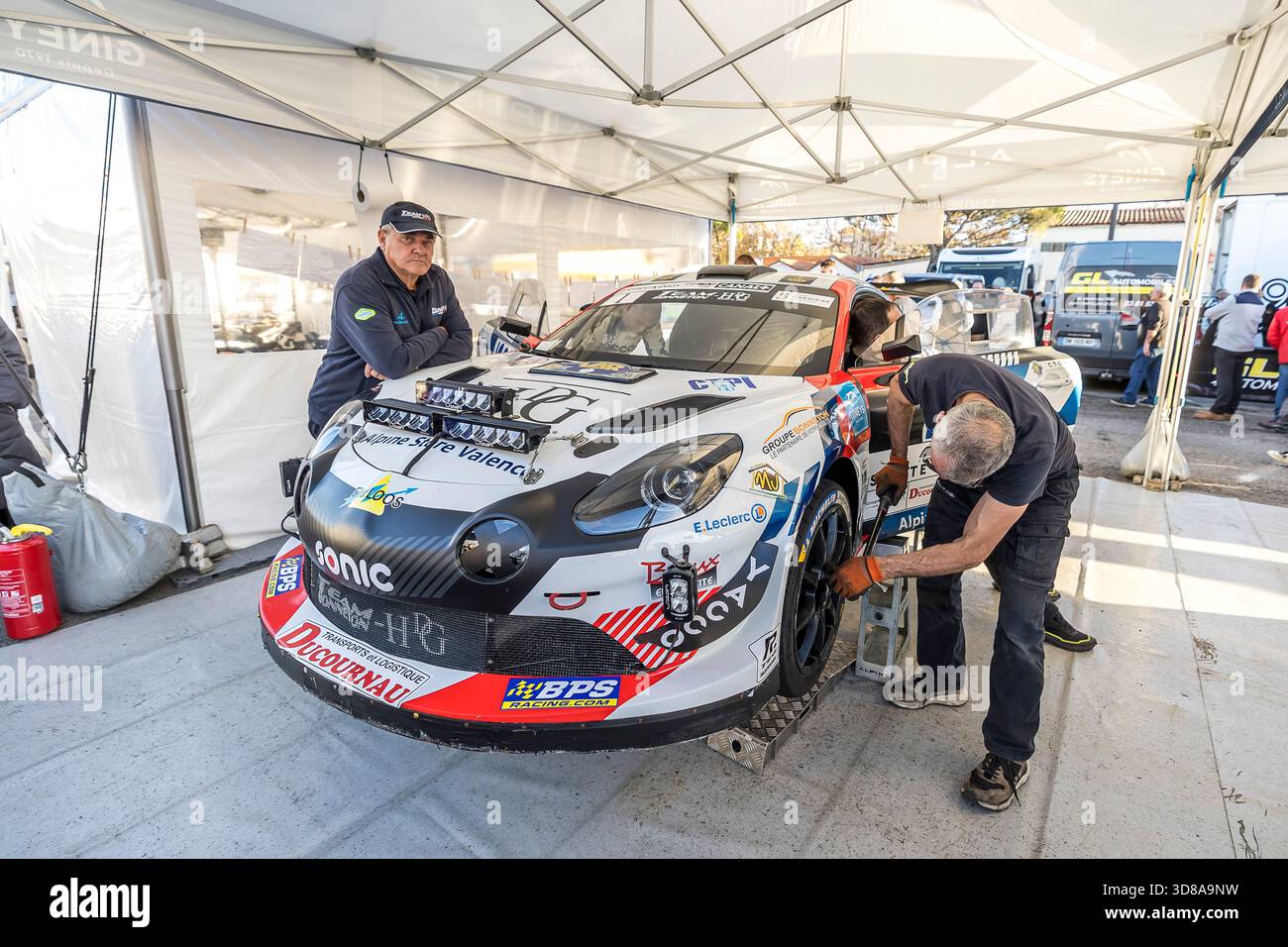 01 ROBERT Cédric, DUVAL Mathieu, Alpine A110 GT+, Team Bonneton HDG, during the Rallye du Var ...