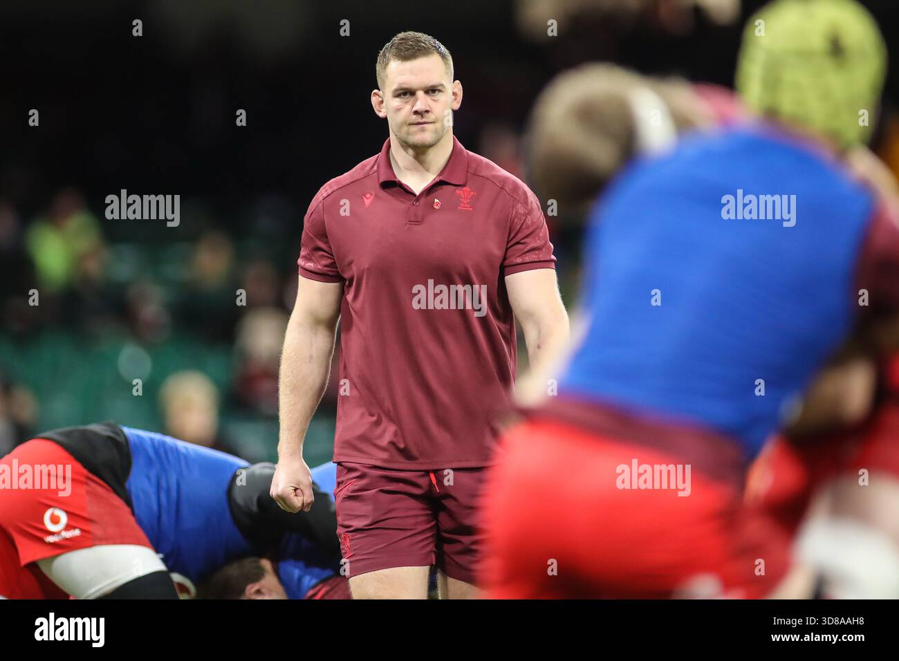 Wales Forwards Coach Dan Lydiate during the Quilter Nations Series 2025 ...