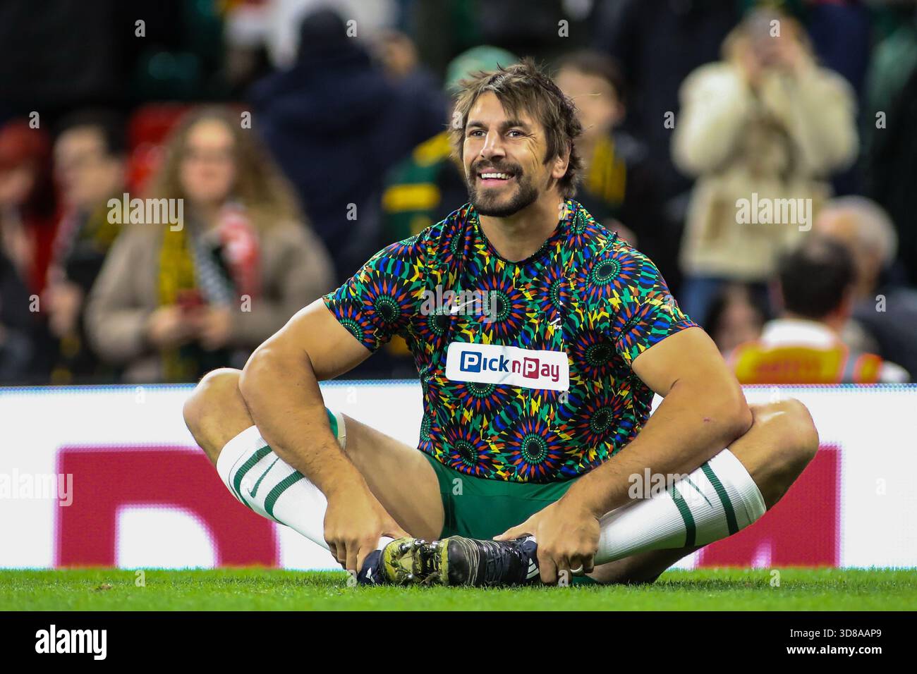 Eben Etzebeth of South Africa warms-up ahead of the Quilter Nations ...