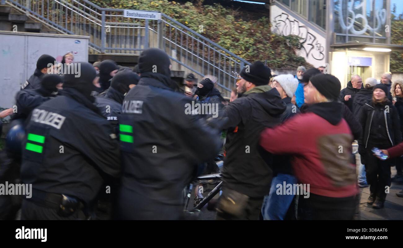 Gießen, , 29.11.2025: Feature Bilder zu Kundgebungen und ...