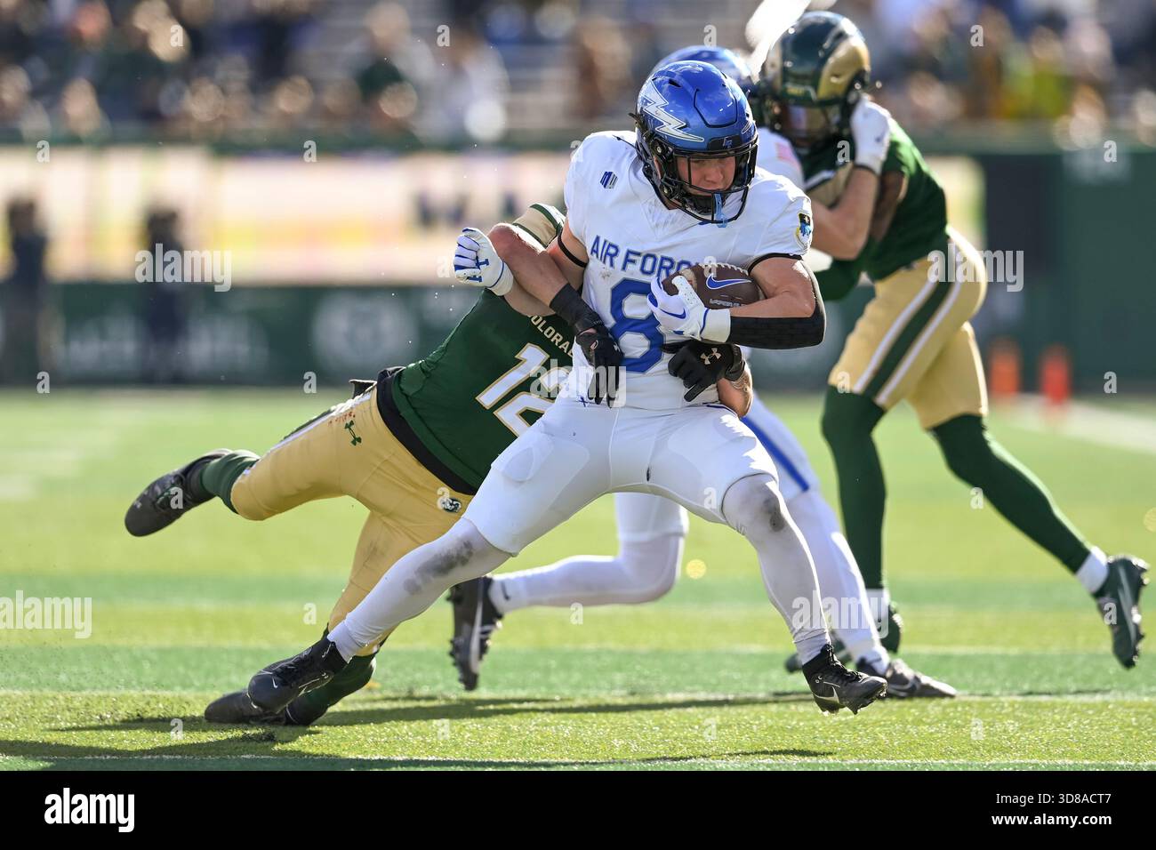 Fort Collins, United States. 28 November, 2025. Air Force running back ...