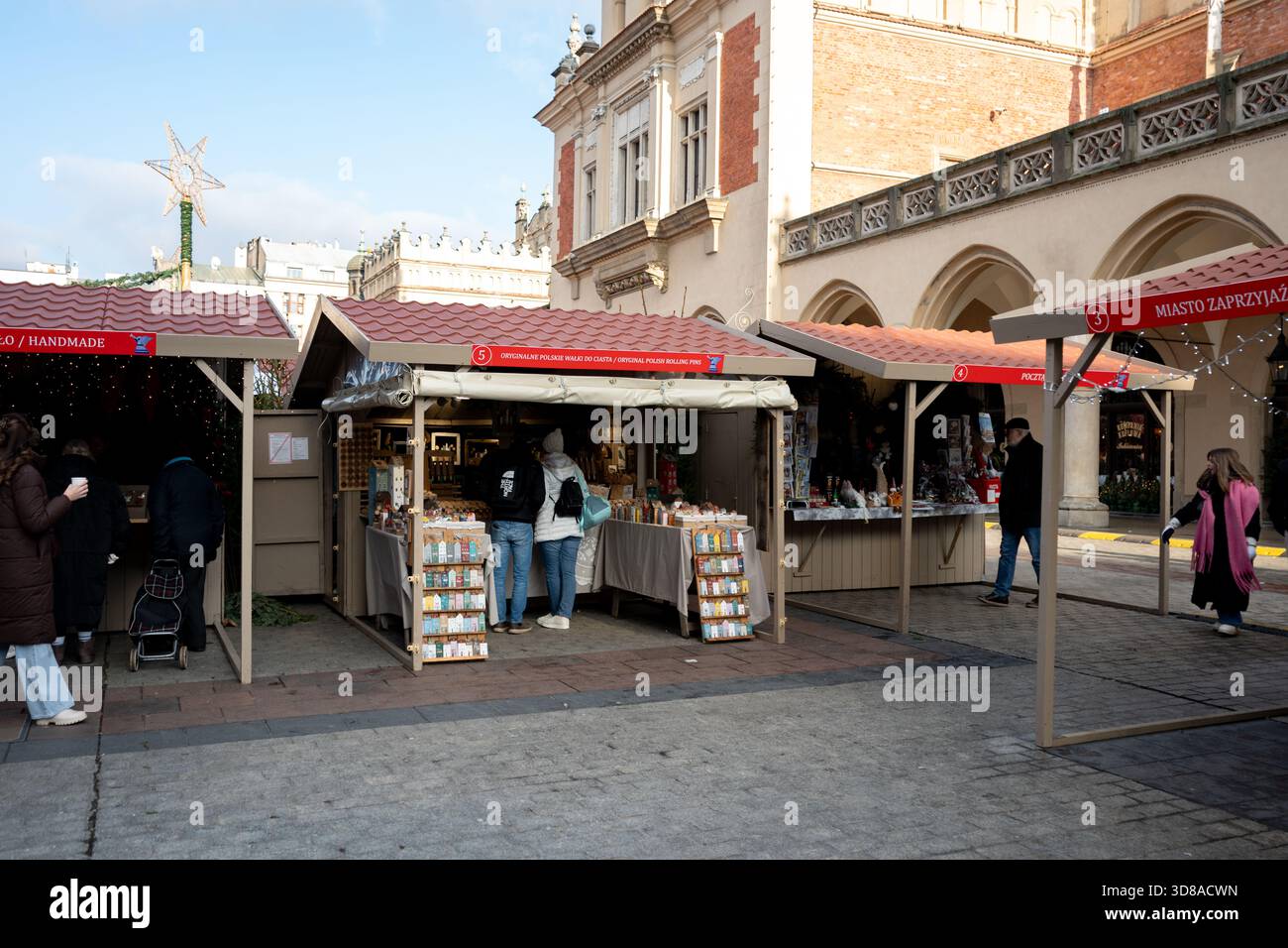 The Cracow Christmas Market takes place at the Main Market Square in ...