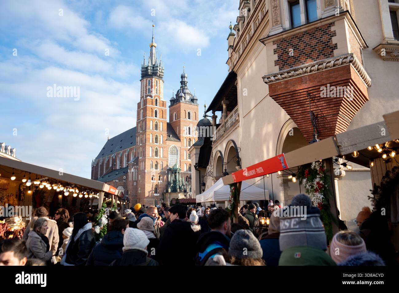 The Cracow Christmas Market takes place at the Main Market Square in ...