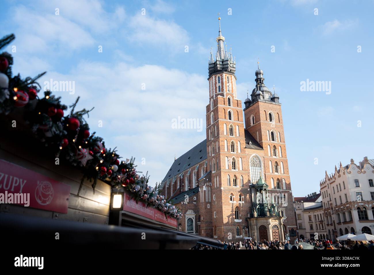 The Cracow Christmas Market takes place at the Main Market Square in ...