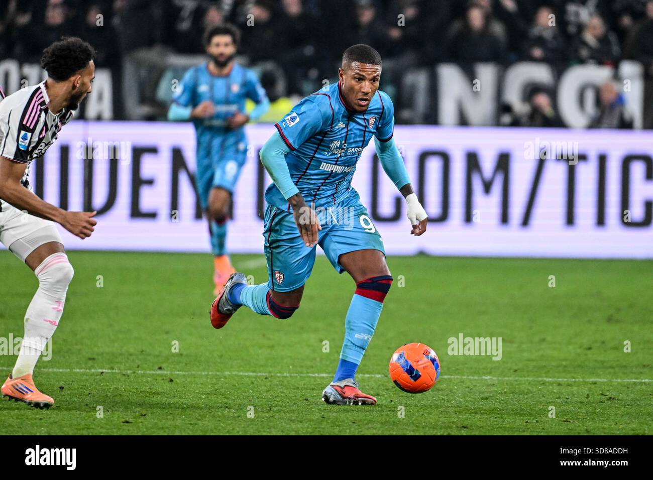 Michael Folorunsho of Cagliari Calcio during Juventus FC vs Cagliari ...
