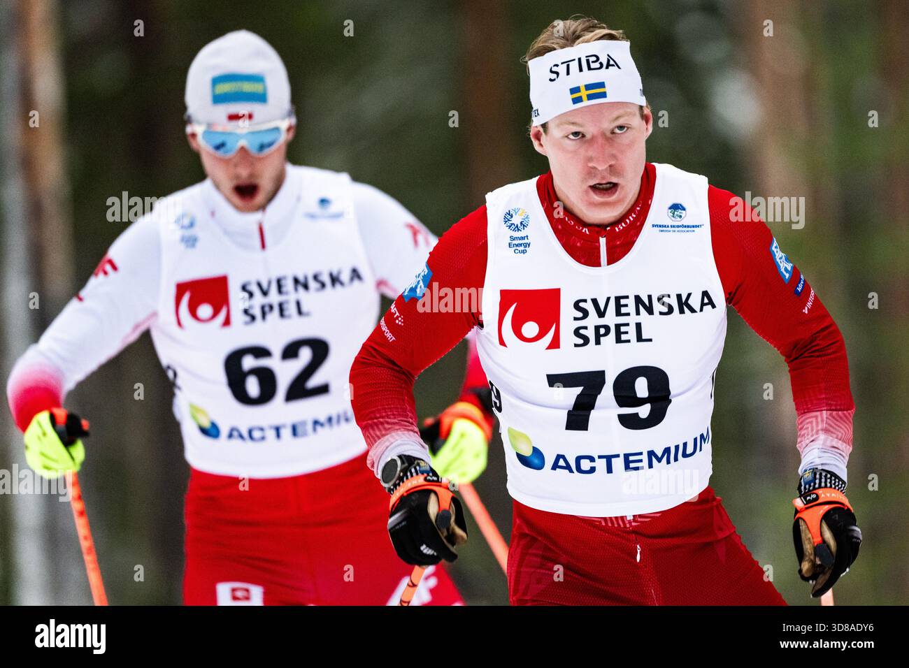 251129 Erik Fransson, Borås SK tävlar i 10 km fristil under ...