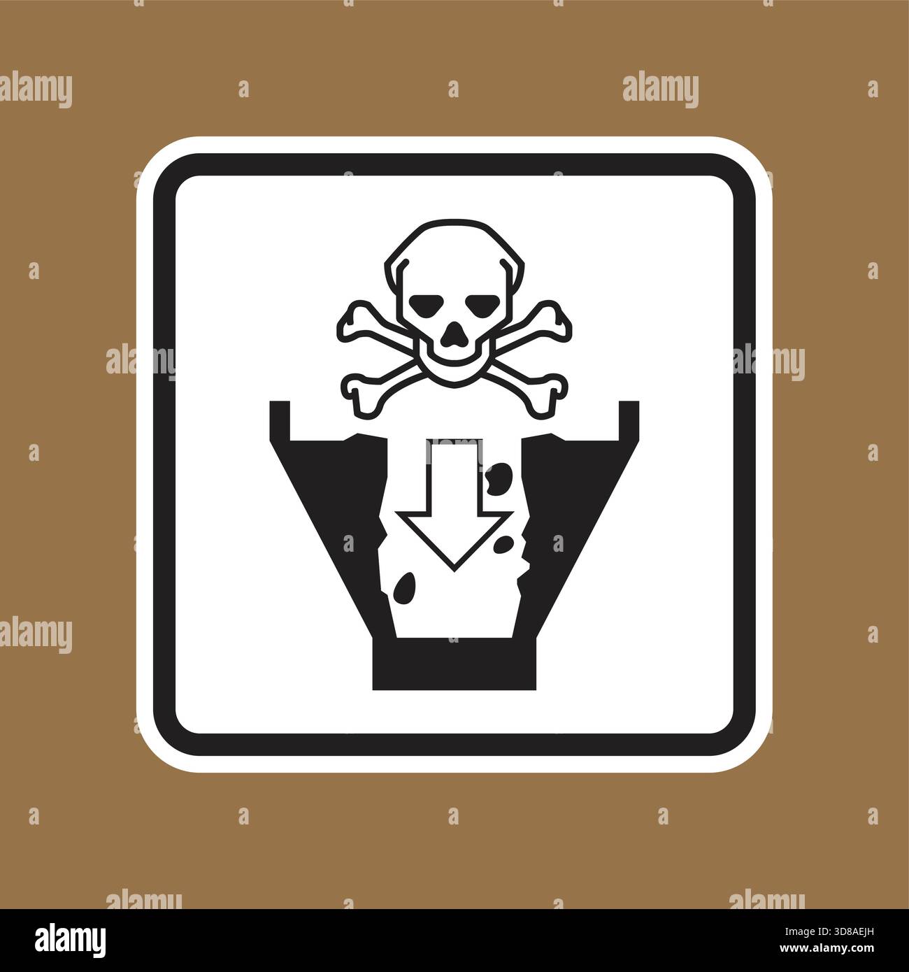 Hazardous waste landfill Stock Vector Images - Alamy