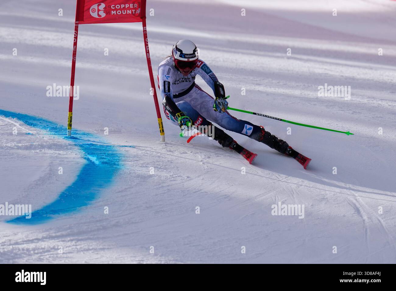 Norway's Thea Louise Stjernesund competes during a World Cup women's ...