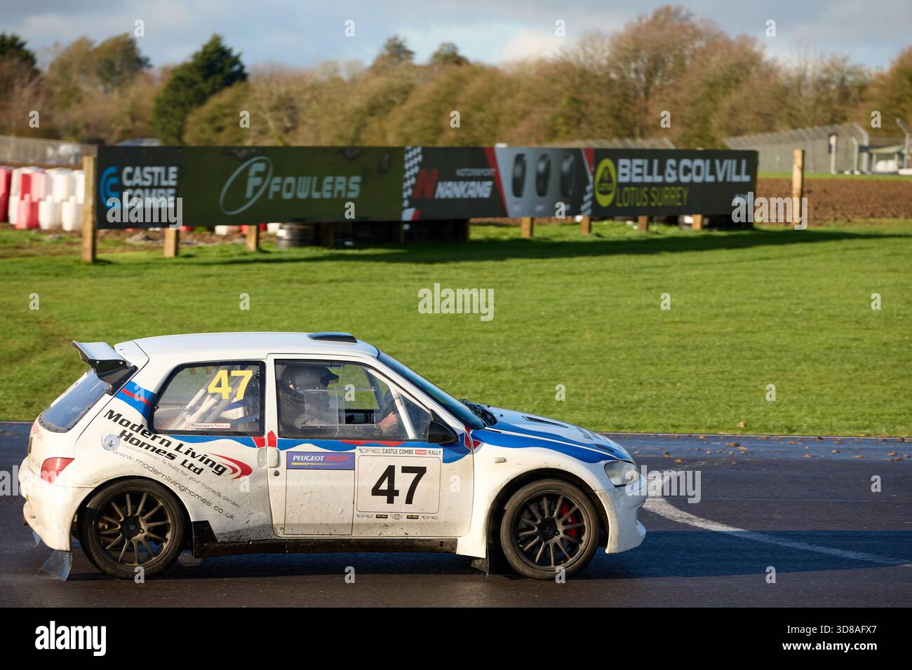 Castle Combe Race Circuit, England, 29th Nov 2025, David Thronhill and ...