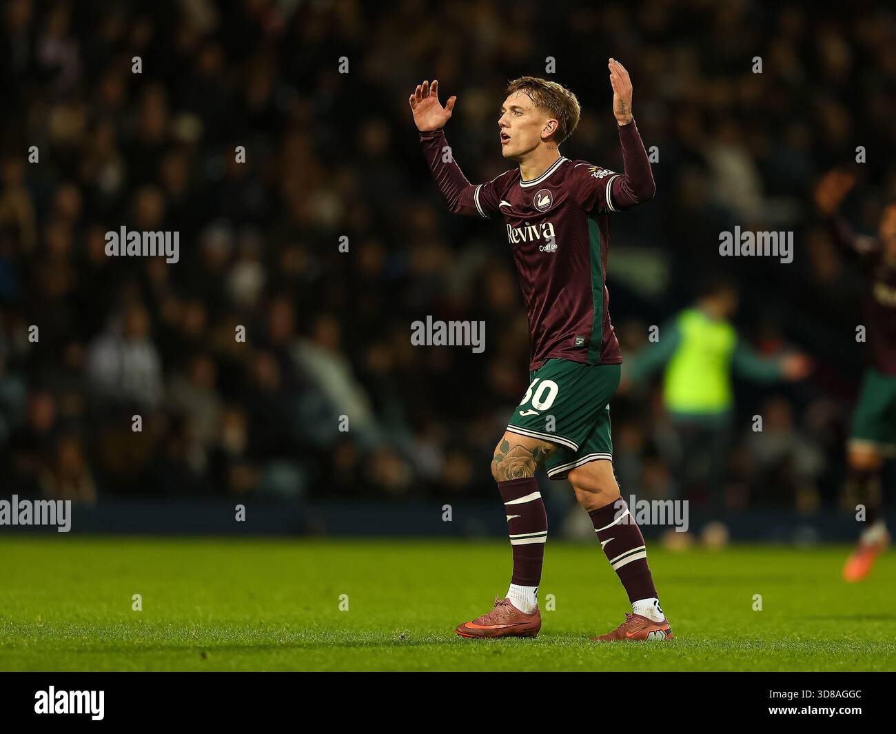 WEST BROMWICH, ENGLAND - NOVEMBER 29: Ethan Galbraith of Swansea City ...