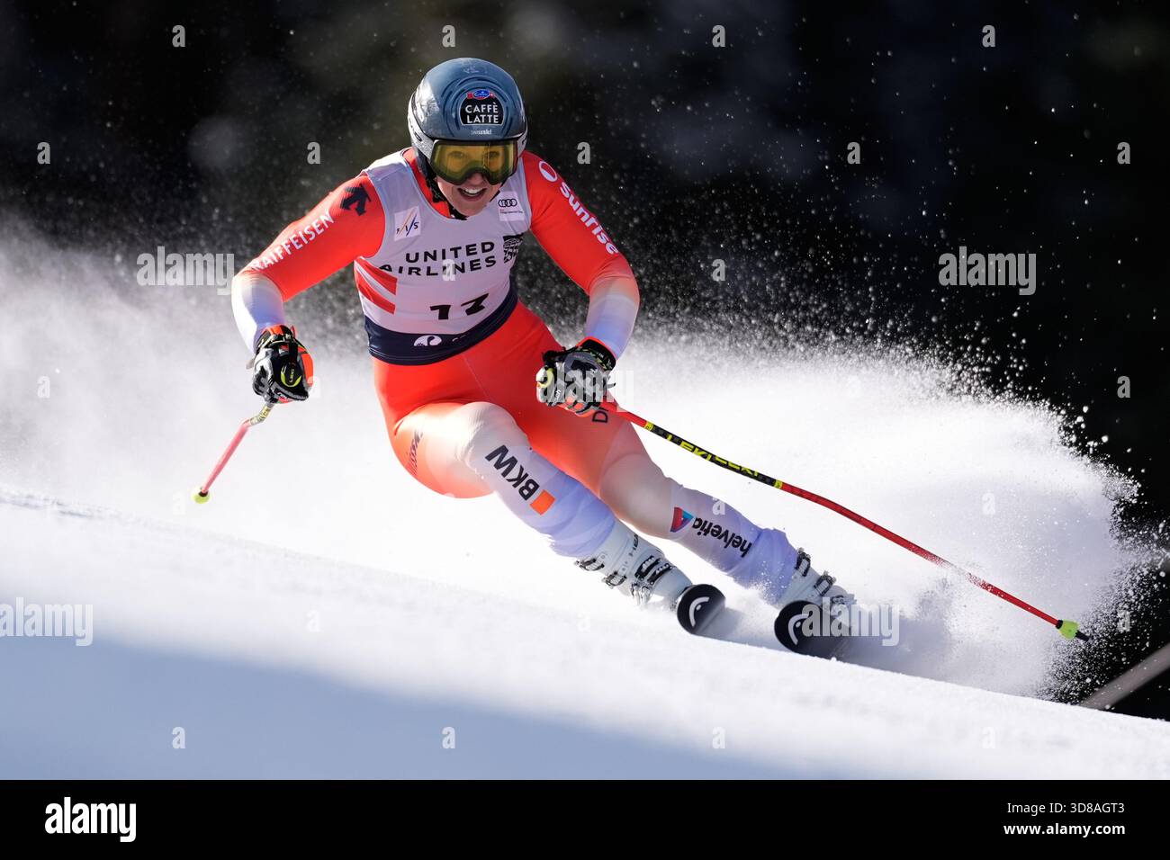 Switzerland's Wendy Holdener competes during a World Cup women's giant ...
