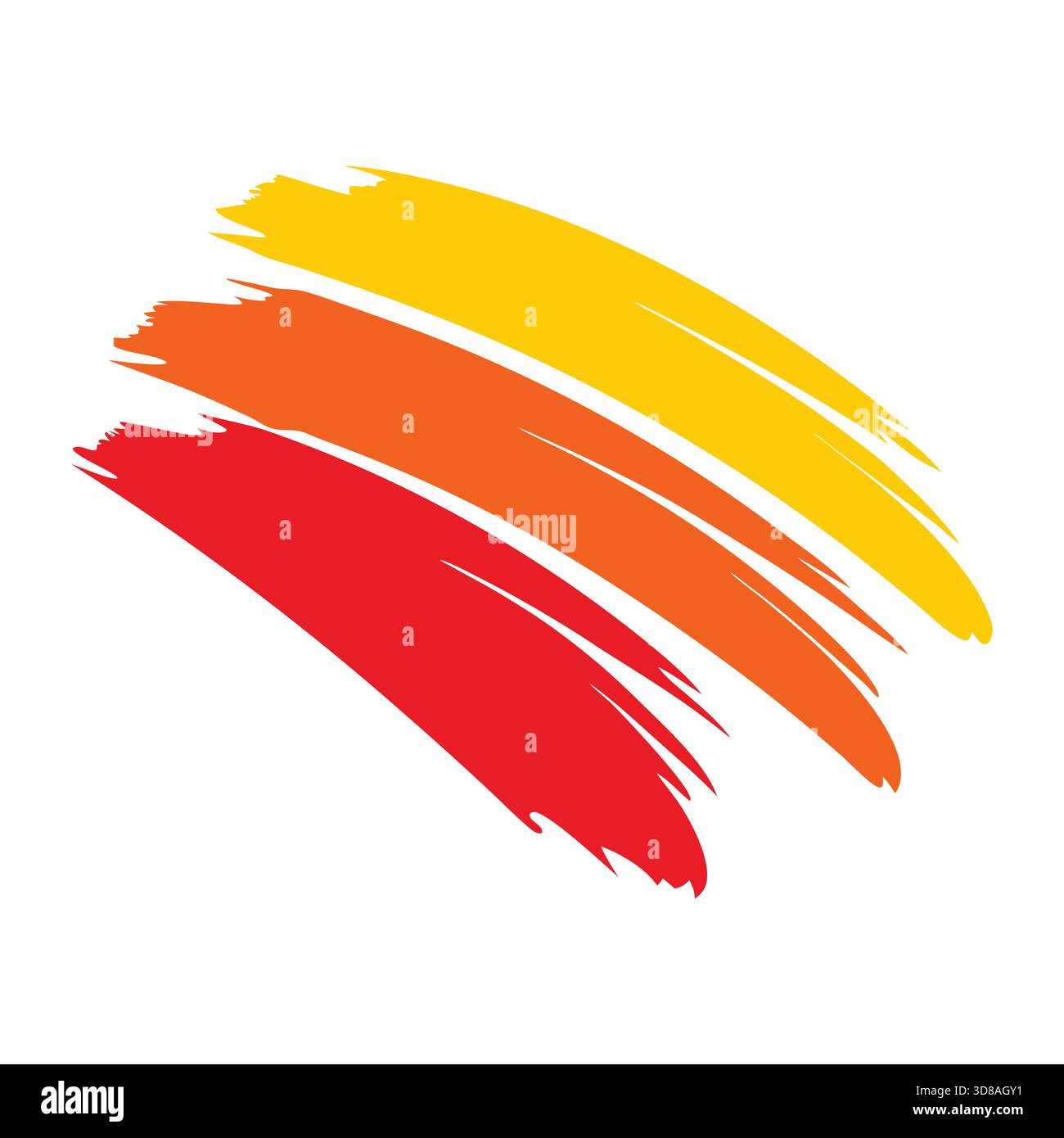 Paint stroke brush Stock Vector Images - Alamy