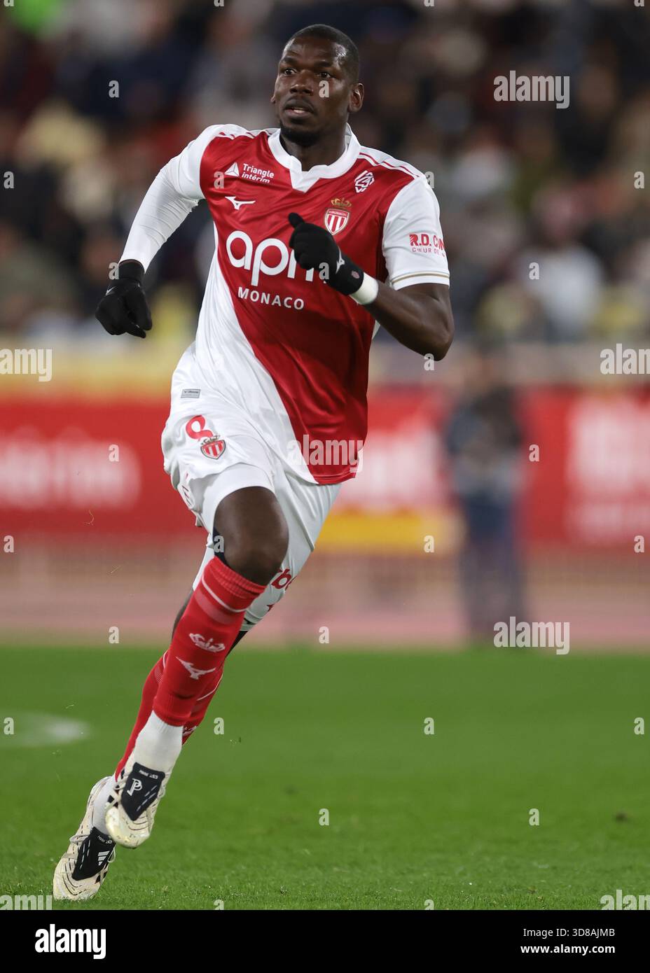 Monaco, Monaco, 29th November 2025. Paul Pogba of AS Monaco during the ...