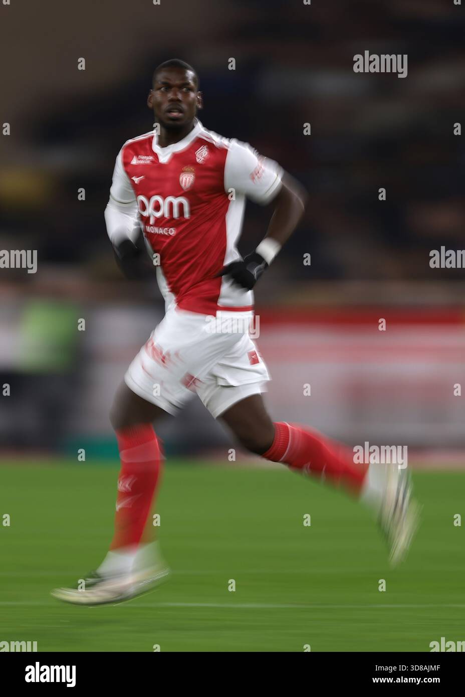 Monaco, Monaco, 29th November 2025. Paul Pogba of AS Monaco during the ...
