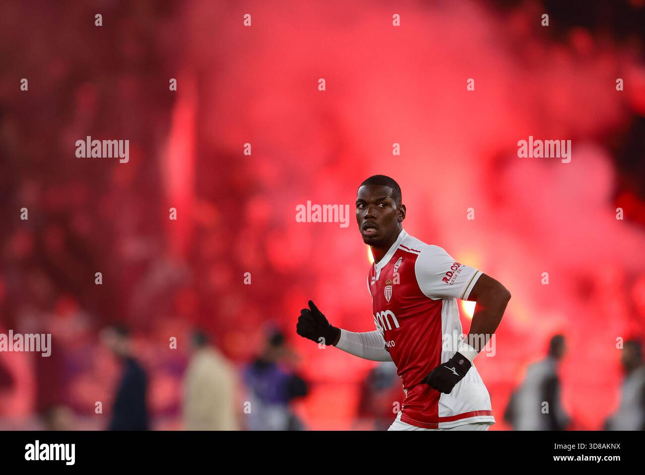 Monaco, Monaco, 29th November 2025. Paul Pogba of AS Monaco during the ...