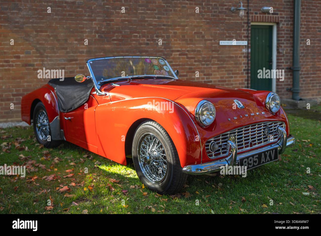 1959 Triumph TR3, on display at the Bicester Motion assembly held on ...