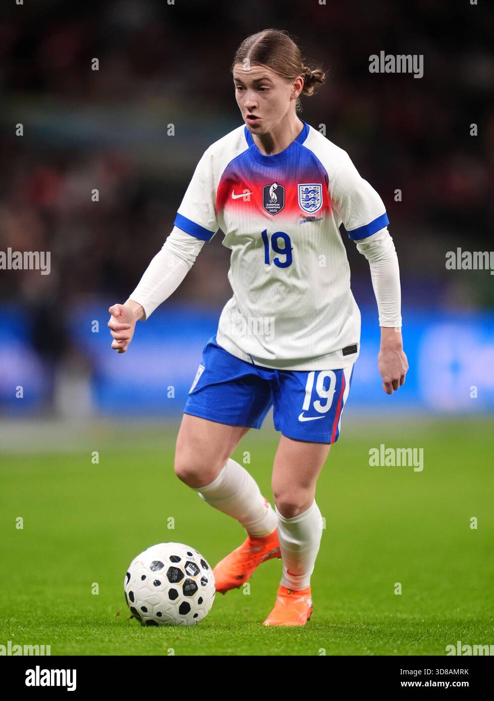 England's Jess Park during the women's international friendly match at ...