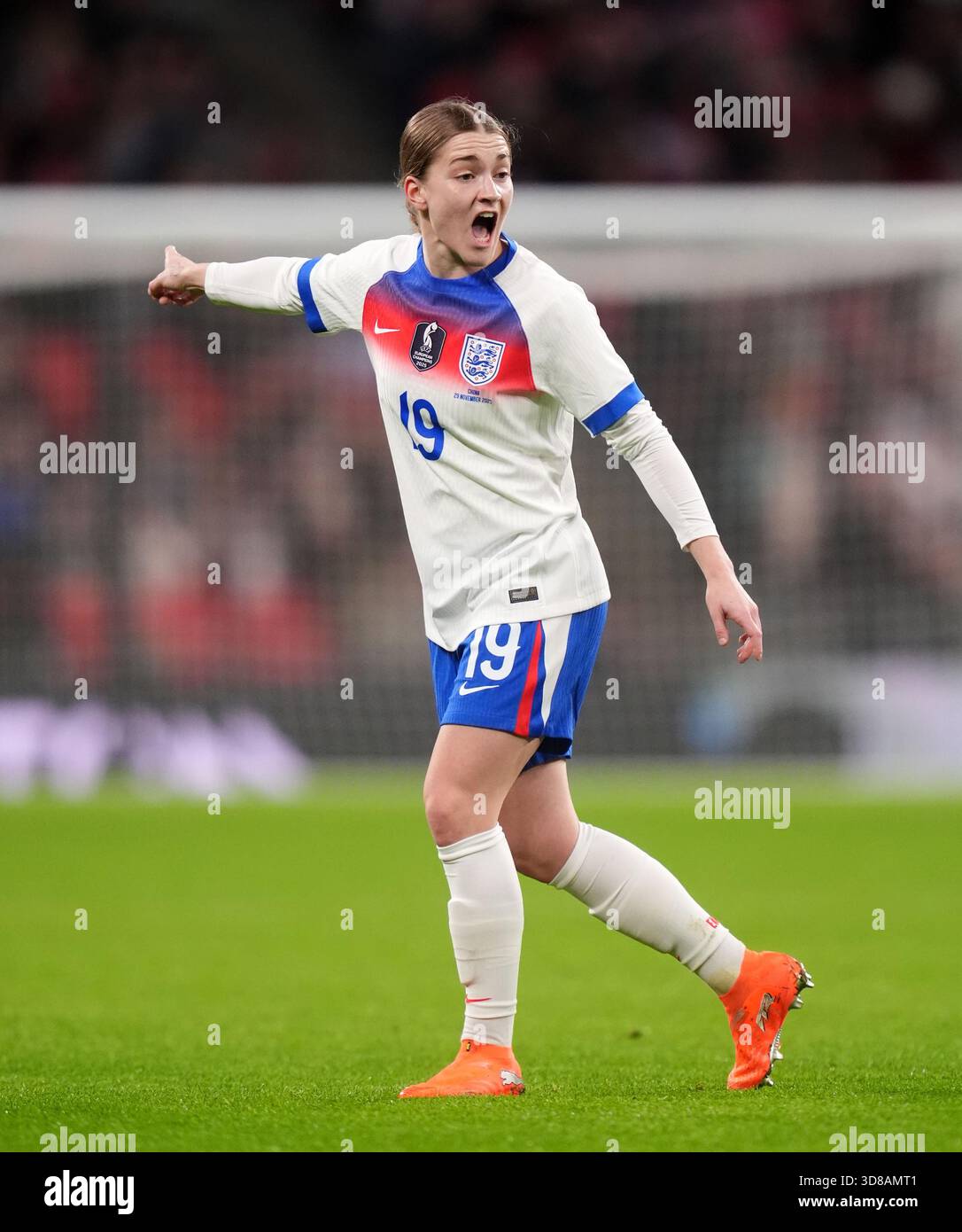 England's Jess Park during the women's international friendly match at ...