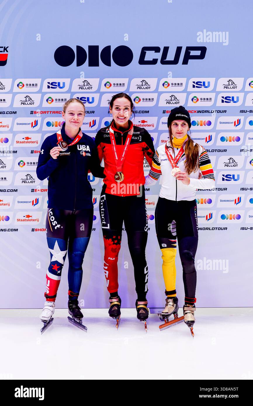 second Corinne Stoddard of United States of America and winner Courtney ...