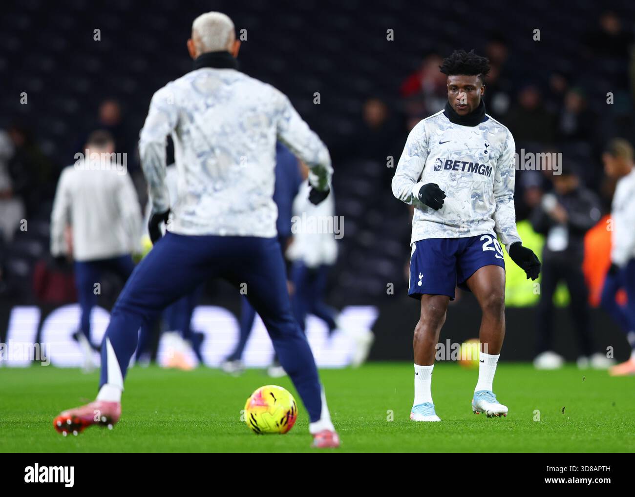London, England, 29th November 2025. Mohammed Kudus of Tottenham ...