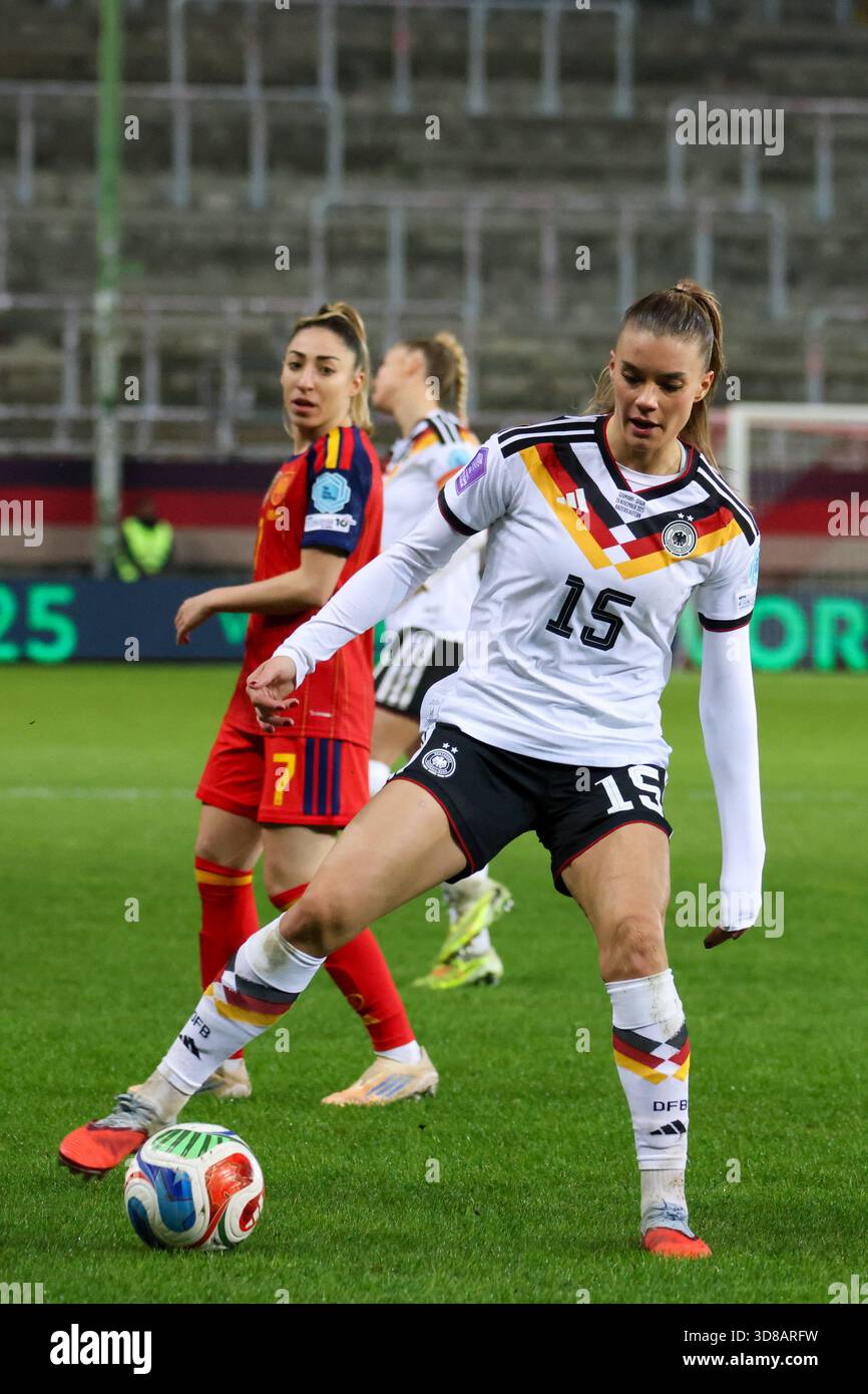 Kaiserslautern, Germany November 28, 2025: UEFA Nations League Women ...