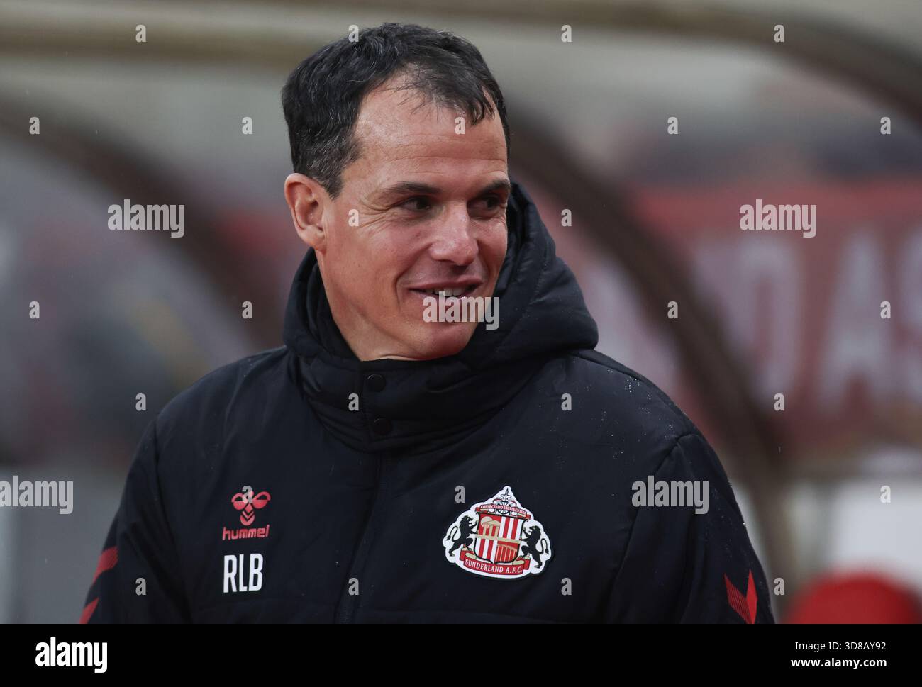 Sunderland Head Coach Regis Le Bris during the Premier League match ...