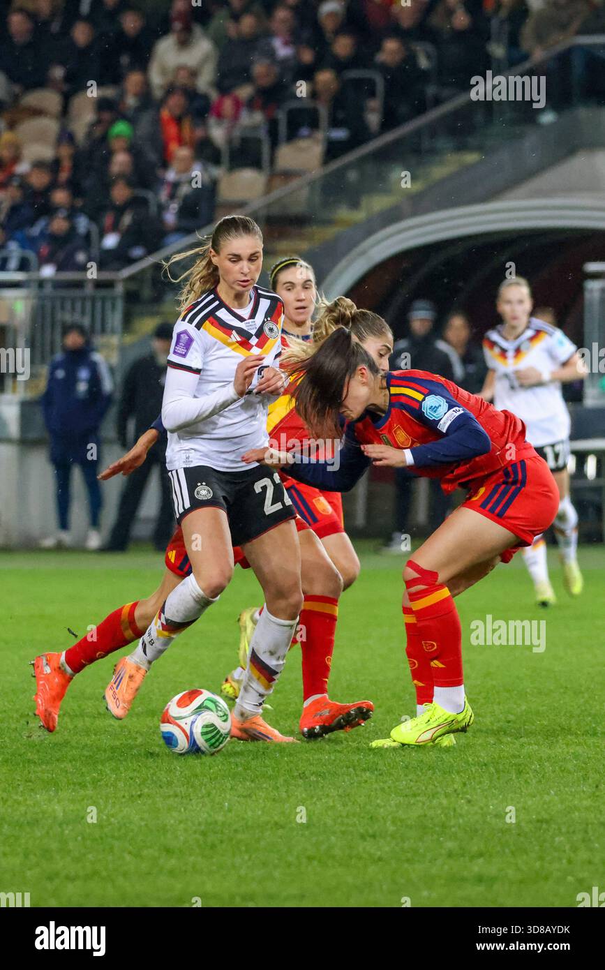 Kaiserslautern, Germany November 28, 2025: UEFA Nations League Women ...