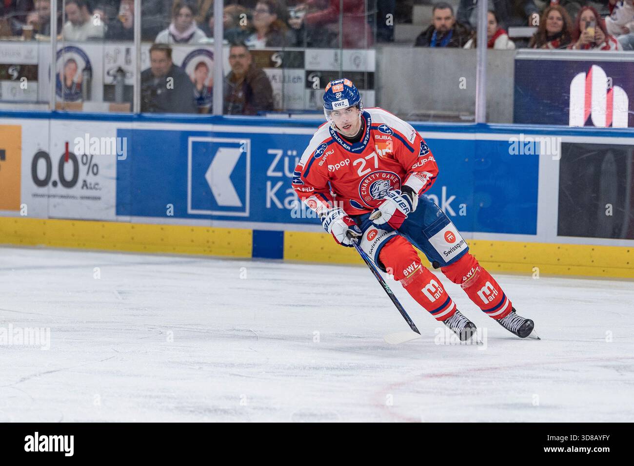 29/11/2025, Zurich, Swiss Life Arena, NL: ZSC Lions - SCL Tigers, #27 ...