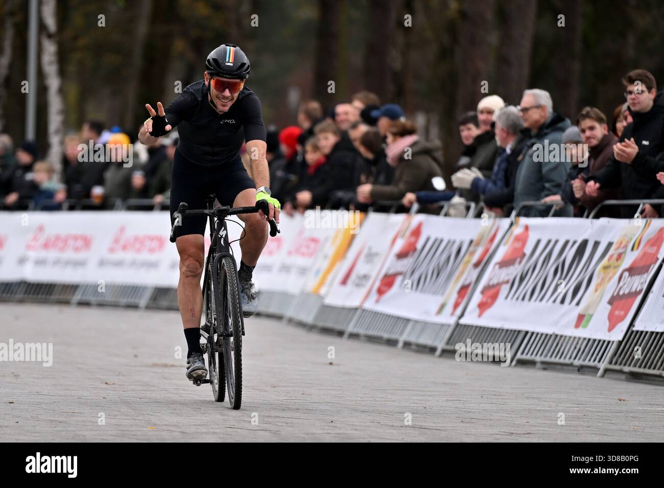 Former cyclist, Philippe Gilbert and as he finishes at the 'Boonen and ...