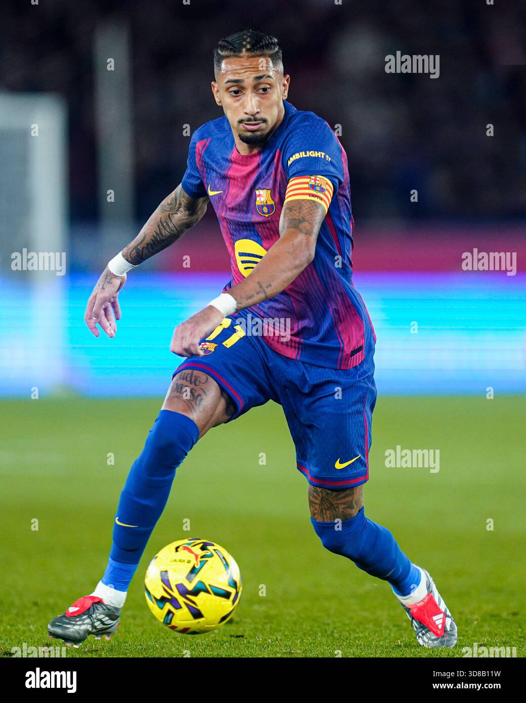 Raphael Dias Belloli Raphinha of FC Barcelona during the La Liga EA ...