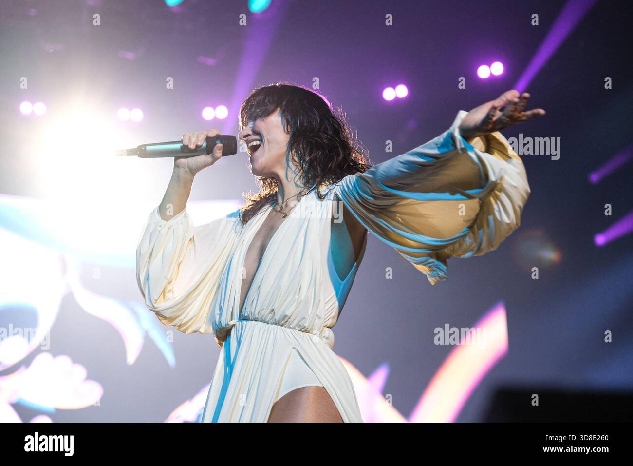 Italian singer, Elisa Toffoli performs live on stage during the ...