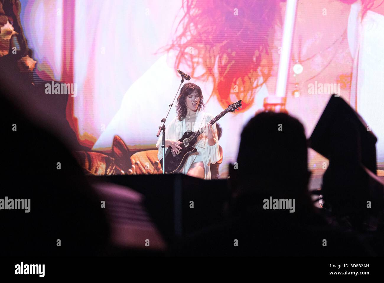 Italian singer, Elisa Toffoli performs live on stage during the ...