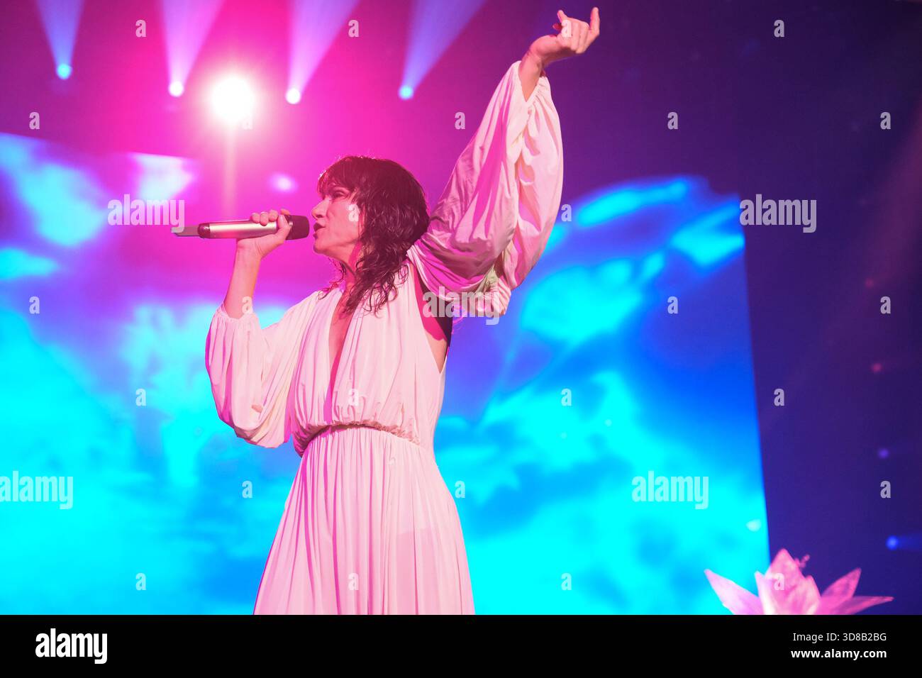 Italian singer, Elisa Toffoli performs live on stage during the ...