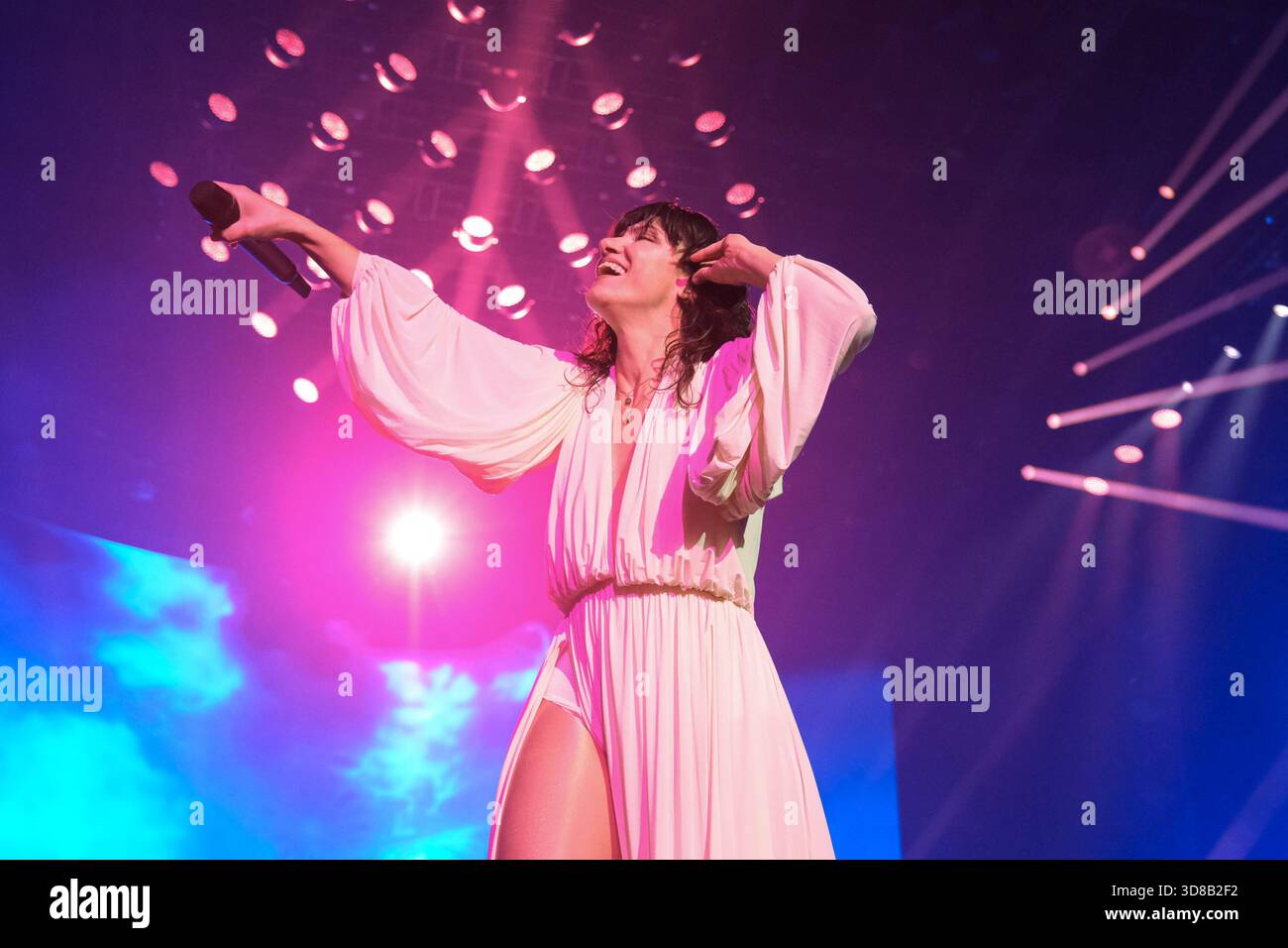 Italian singer, Elisa Toffoli performs live on stage during the ...