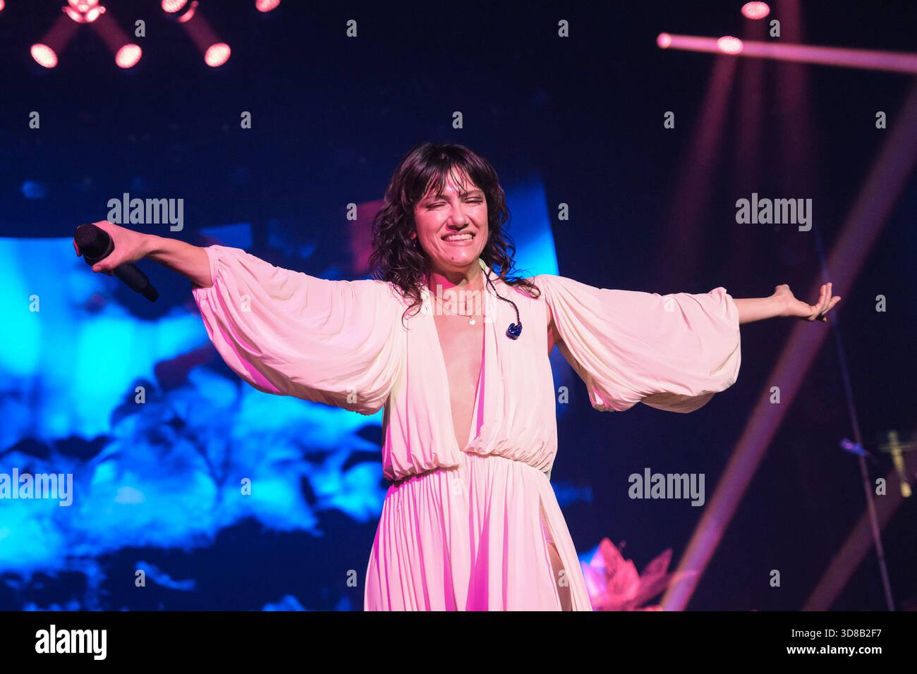 Italian singer, Elisa Toffoli performs live on stage during the ...