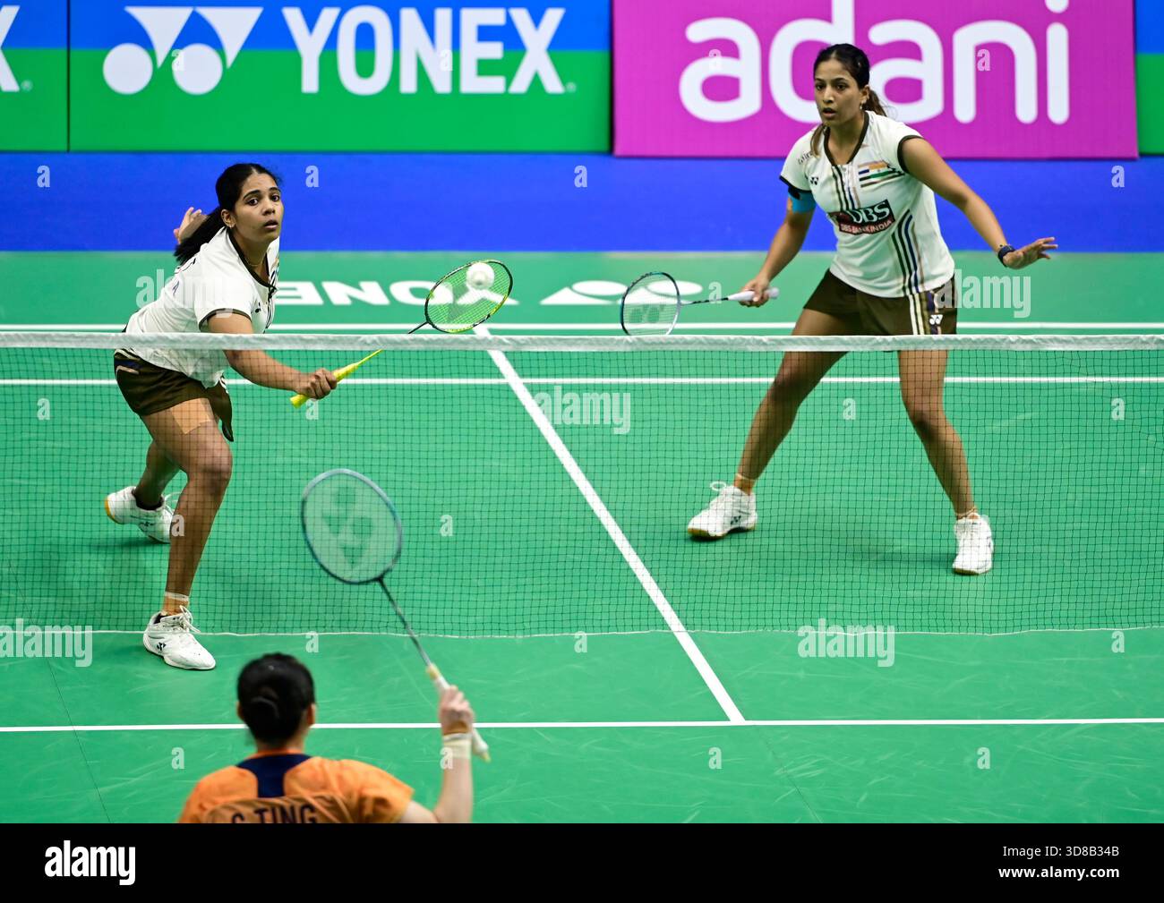 LUCKNOW, INDIA - NOVEMBER 29: Treesa Jolly and Gayatri Gopichand ...