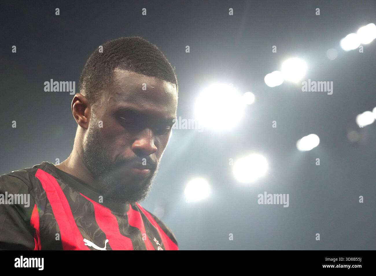 AC Milan's Fikayo Tomori during the Serie A soccer match between Milan ...