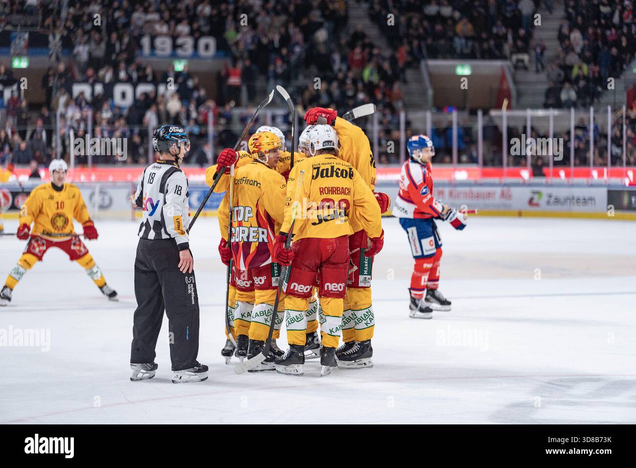 29/11/2025, Zurich, Swiss Life Arena, NL: ZSC Lions - SCL Tigers, The ...